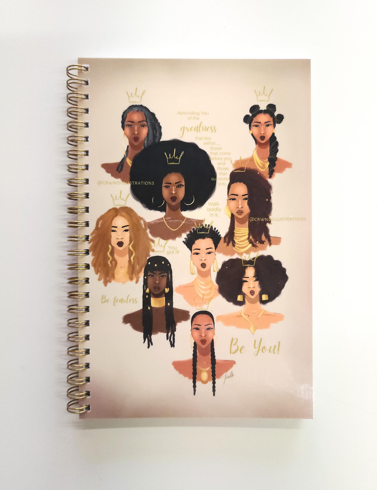 Reminding you, Queen - Notebook – Keliah Dyann