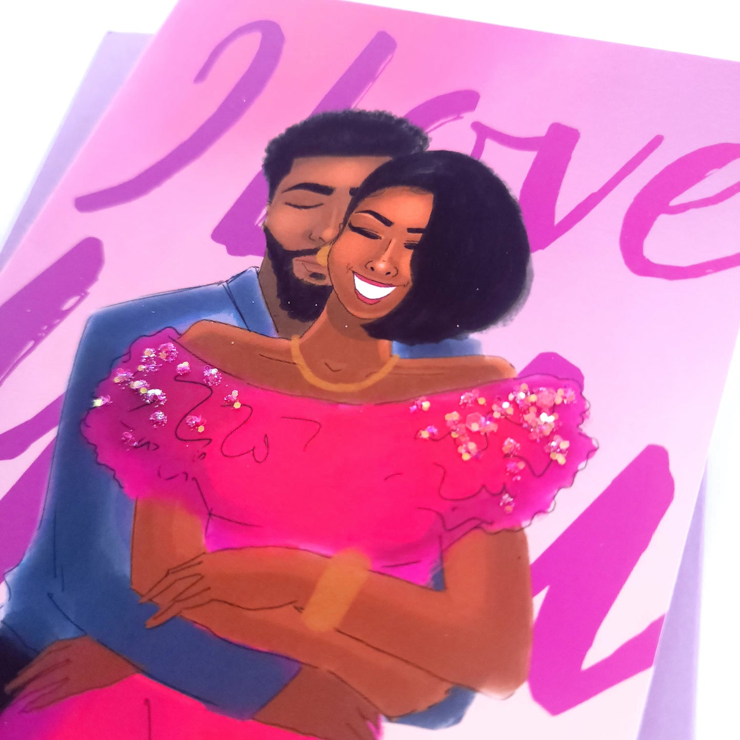 New! - I Love You - Love/Valentine's Greeting Card – Keliah Dyann