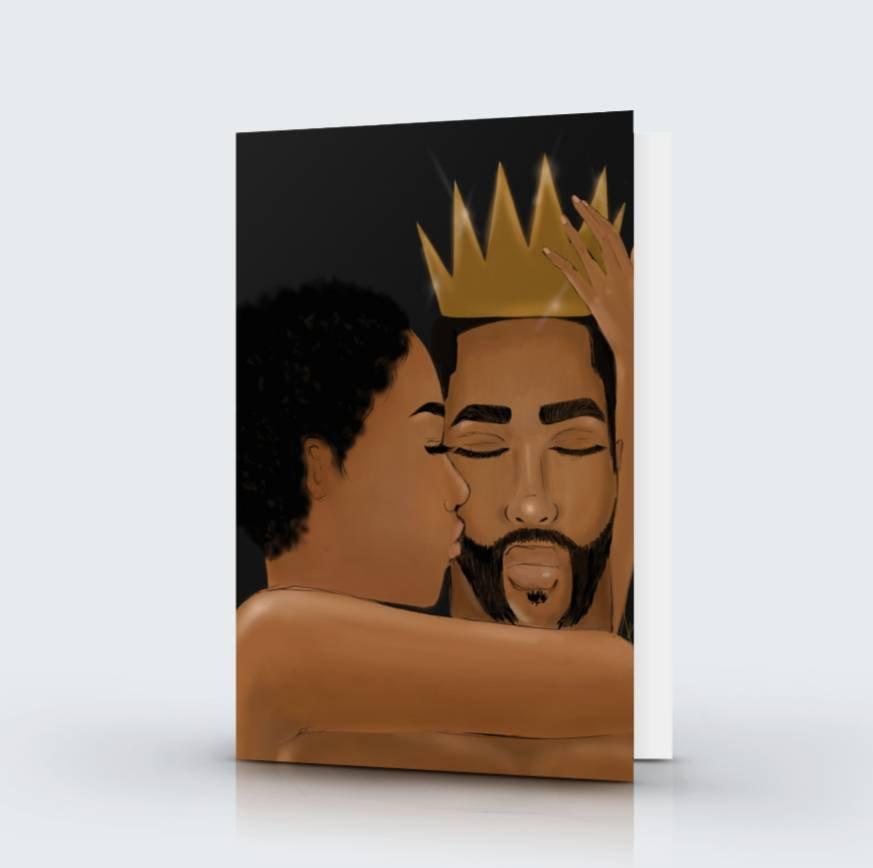 Lifting You Up, King - Card – Keliah Dyann