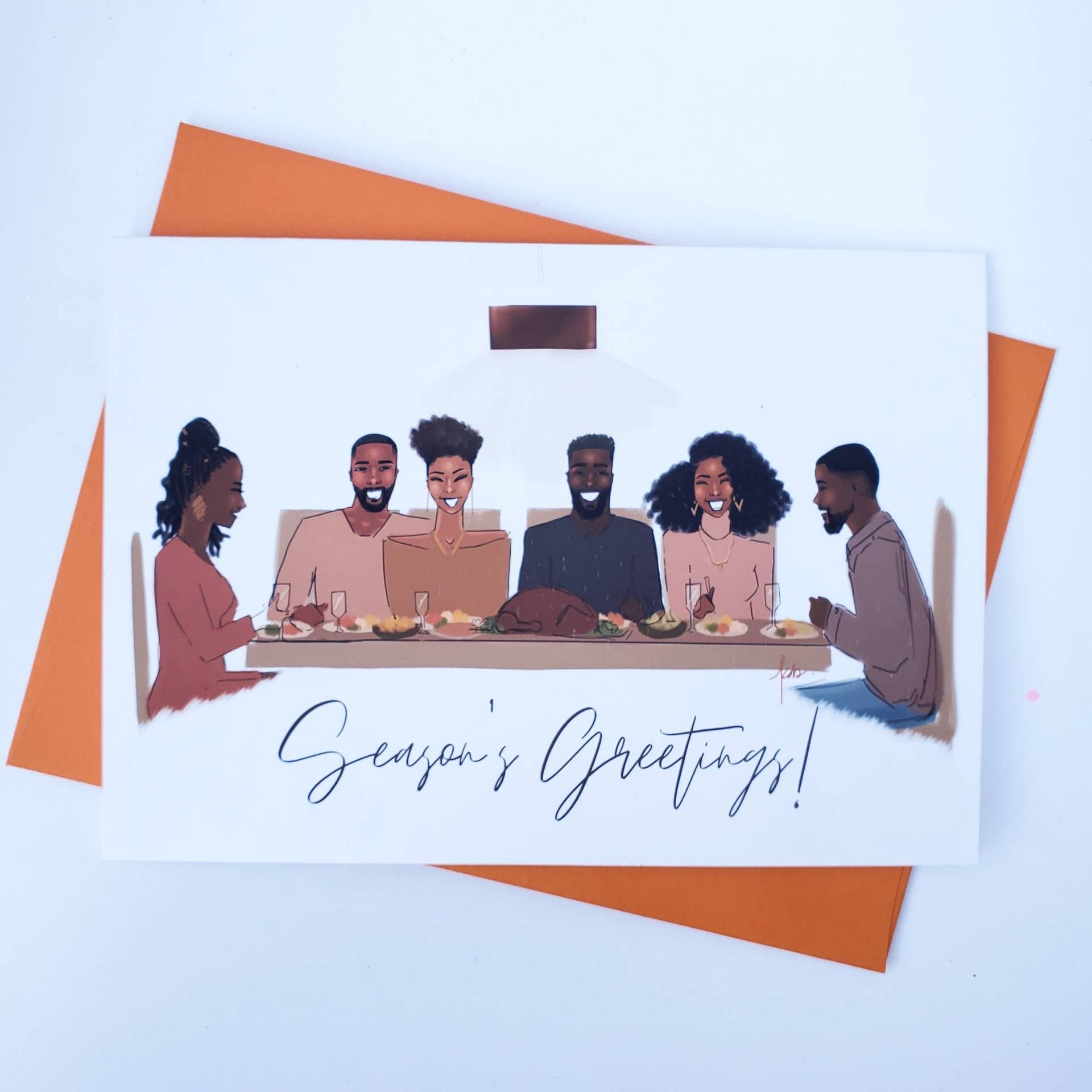 Season's Greeting - Holiday Greeting Card – Keliah Dyann